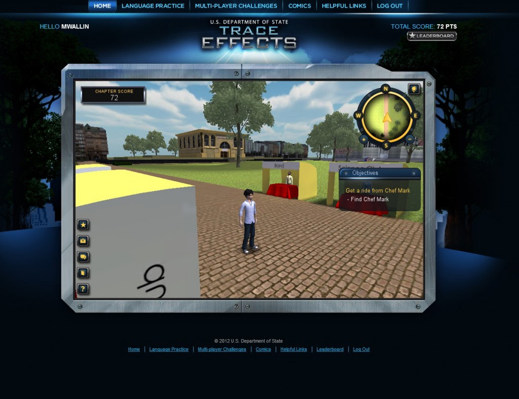 Trace Effects: The State Department's English-Teaching Video Game - American Security Project